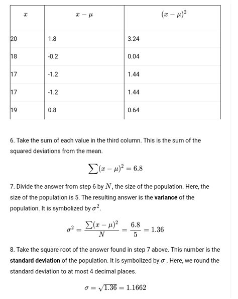 Solved Calculate The Mean Median Mode Standard Deviation And Range For Course Hero