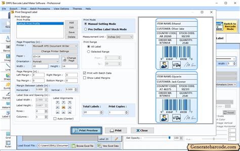 Barcode Generator Software Professional Screenshots Generatebarcode