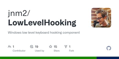 Github Jnm2lowlevelhooking Windows Low Level Keyboard Hooking Component