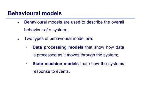 Unit 4 Software Engineering System Model Notes Pdf Databases Computer Software And
