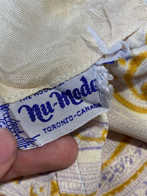 1970s The House Of Nu Mode Toronto Dress Gem