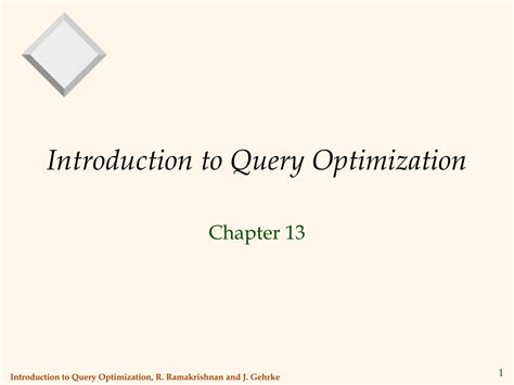 Ppt Query Optimization Overview In System Rs Approach Powerpoint Presentation Id9138714