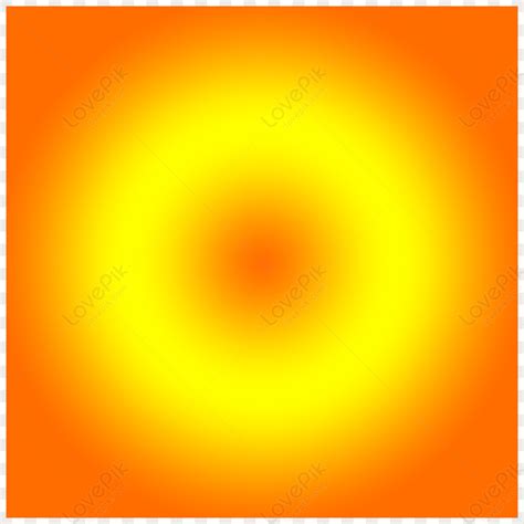 노란색 방사형 일러스트 그래디언트노랑구배 Png 일러스트 무료 다운로드 Lovepik
