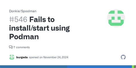 Fails To Installstart Using Podman · Issue 546 · Donkiespoolman · Github