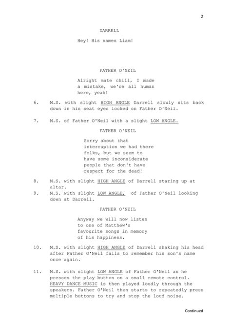 Shooting Script Pdf