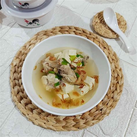 Resep Sup Ayam Tahu Jahe Sederhana Rumahan Di Yummy App