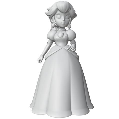 👸 Princess Peach Showtime Peach Figurine Printable・ Stl File For 3d