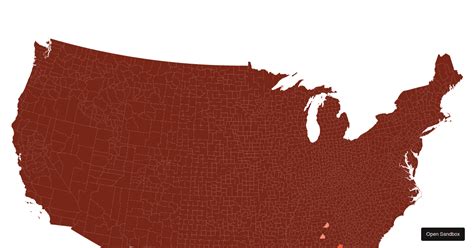 D3 Map Counties Codesandbox