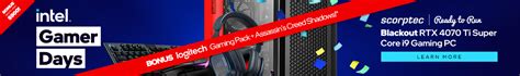 Intel Gaming Pcs Scorptec Computers