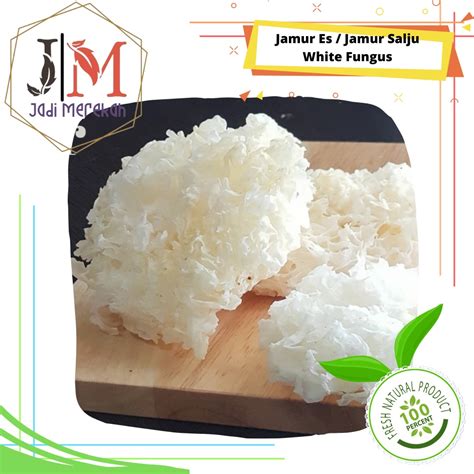 Jual [jm Sofresh] Jamur Es Jamur Salju Jamur Putih White Fungus