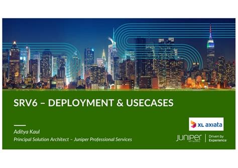 Srv6 Deployment And Usecases By Aditya Kaul Pdf Computer Networking
