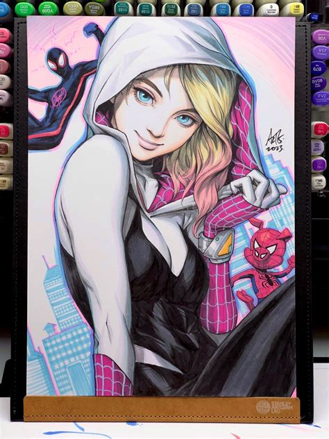 Spider Gwen Art Sketch Spider Gwen Drawing Gwen Stacy Art Drawings