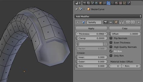 Bezier Curves Slot Into Curved Pipe Blender Stack Exchange