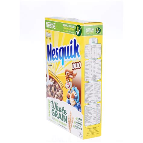 Nestlé Nesquick Duo Cereal 335 G Sharjah Co Operative Society