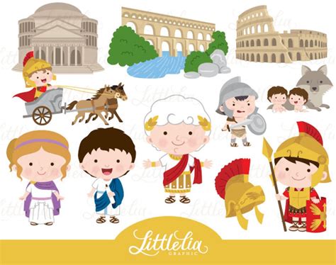 Ancient Roman Clipart Rome Clipart Ancient Italy 17041 Including Black And White Clipart