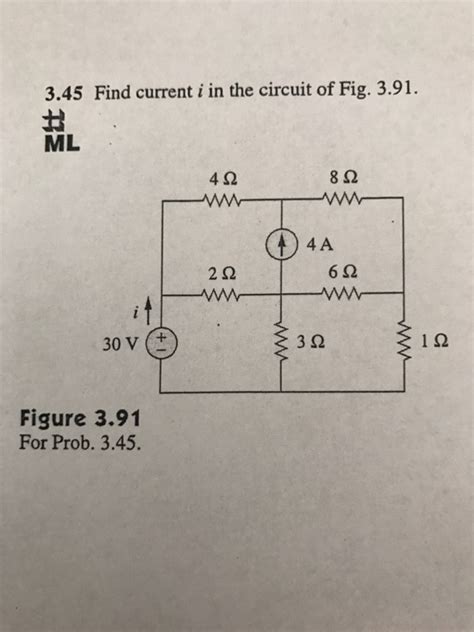 Solved Find Current I In The Circuit Of Fig Chegg