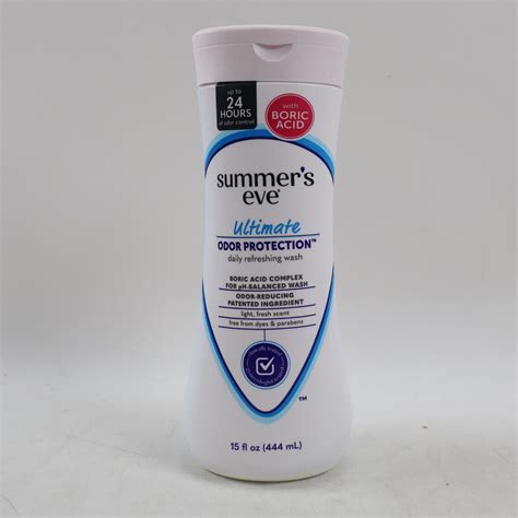 3 Pack Summers Eve Feminine Odor Relief With Boric Acid Wash 15 Fl Oz