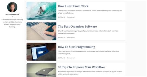 Flexible Jekyll Simple And Clean Theme Jekyll Themes