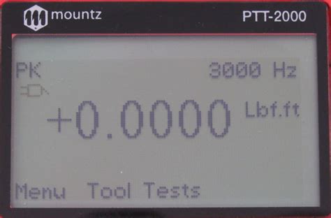 Used Mountz Ptt 2000 Torque And Angle Analyzer Rtsx50f Ptt2000 072999