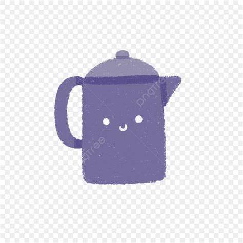 귀여운 일러스트 보라색 차 주전자 그림 아이콘 차 주전자 차 냄비 그림 귀여운 차 주전자 그림 Png 일러스트 및 Psd 이미지 무료 다운로드 Pngtree