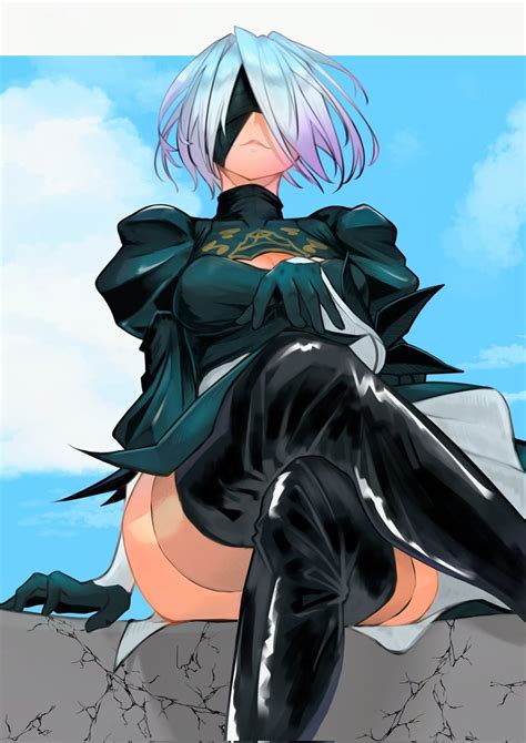 2b Nier And 1 More Drawn By Temoc Danbooru