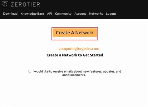 how to set up and use zerotier vpn server computingforgeeks