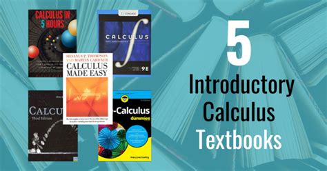 Top 5 Best Introductory Calculus Textbooks Bookscouter Blog
