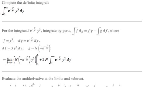 Calculus And Analysis Improper Integration Step By Step Mathematica