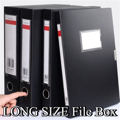 Document Box File Organizer Long Size File Box Paper Document Organizer Babe Office Supplies