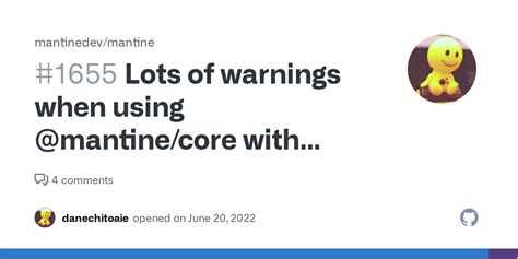 Lots Of Warnings When Using Mantine Core With React X Issue