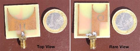 Fabricated Dual Band Microstrip Patch Antenna Download Scientific Diagram