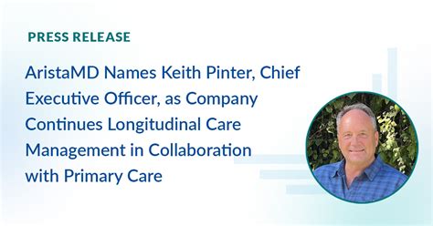 Longitudinal Care Management Company Names Keith Pinter Ceo