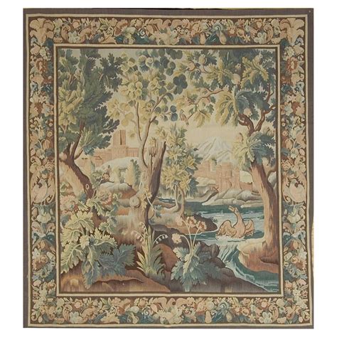 French Tapestry Panel From Paris Machine Made C1930s For Sale At 1stdibs