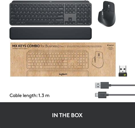 Logitech Mx Keys For Business Graphite Us Intl
