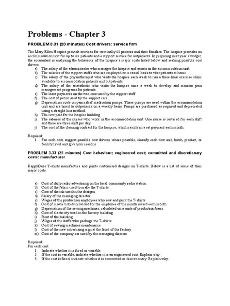 Chapter 3 Exercises Qs Pdf Patient Salary