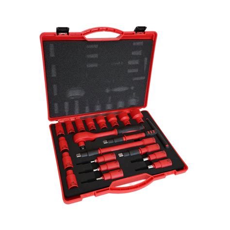 12 Drive Vde Insulated Socket Set 20pcs Hti 12 Drive Vde Insulated Socket Set 20pcs Hti