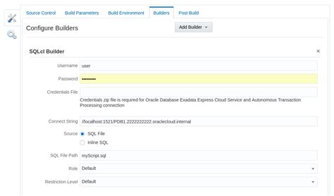 How To Use An Ssh Tunnel In Oracle Developer Cloud Service Build Jobs
