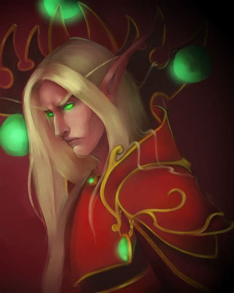 Kaelthas Sunstrider By May Amores Digital Artist