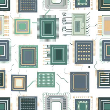 Microchip Pattern Seamless Pattern Seamless Repeat PNG Transparent Image And Clipart For Free