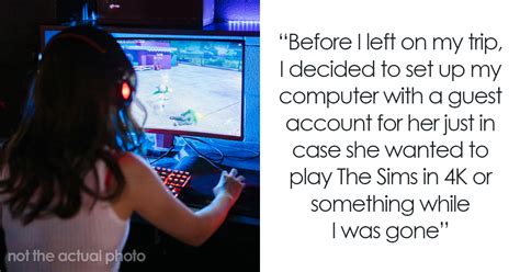The Consequences Only Really Became Clear Today Woman Lets Her GF Use Her PC Regrets It