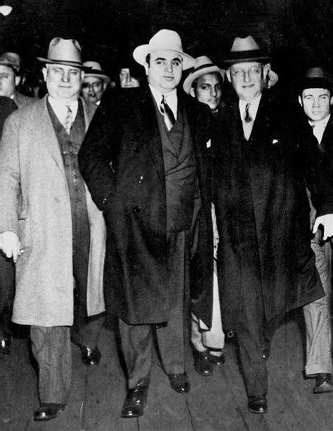 Al Capone And His Gangsters Like Many Men Of The 1920s Wore Suits