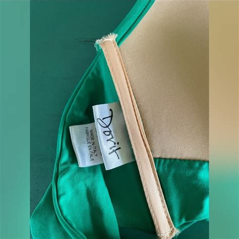 Dorit Swim Dorit Green 2 Pcs Bikini With Rhinestone Size Xl And L