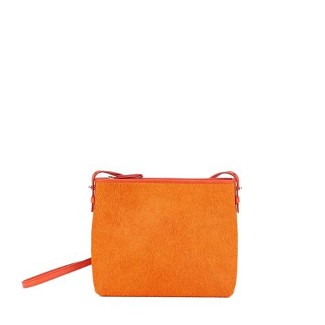 Ca 1220 Hair On Orange Purseporter Womens Bags Store Handbags