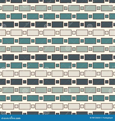 Horizontal Dashed Lines Abstract Background Seamless Pattern With