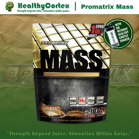 Promatrix Mass Protein Powder 11lbs Shopee Philippines