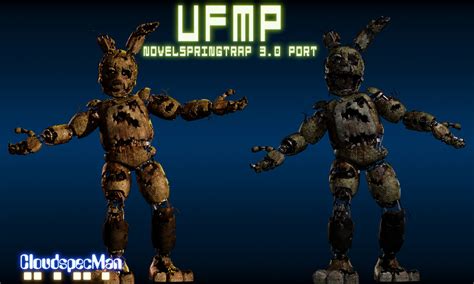 Ufmp Novel Springtrap 30 Port By Cloudspecman On Deviantart