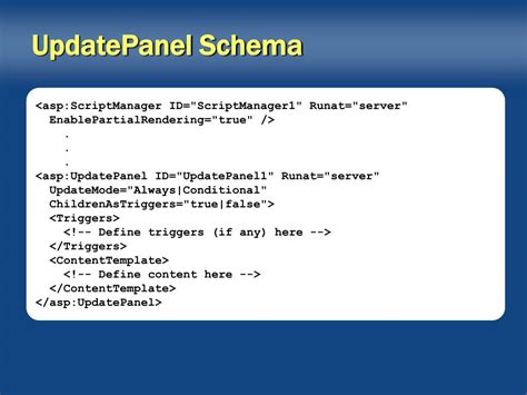Ppt The Aspnet Ajax Extensions Powerpoint Presentation Free
