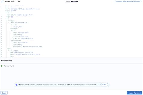 Get Started With Workflows Harness Developer Hub