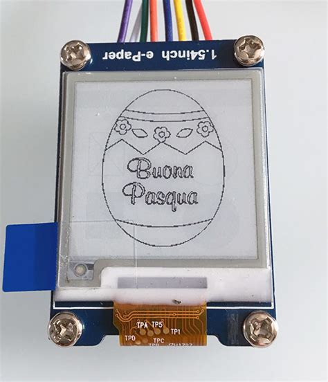 Mkr1010 E Ink Buona Pasqua Mauro Alfieri Mkr1010 Wifi