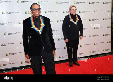 Former Kennedy Center Honorees Musician Herbie Hancock Left And